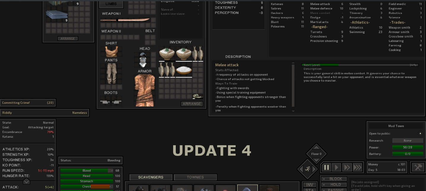 おすすめMOD紹介【kenshi】おすすめMOD紹介【kenshi】UIより暗く外観に変更するMOD 「Dark UI」 | SteamGame MOD案内所