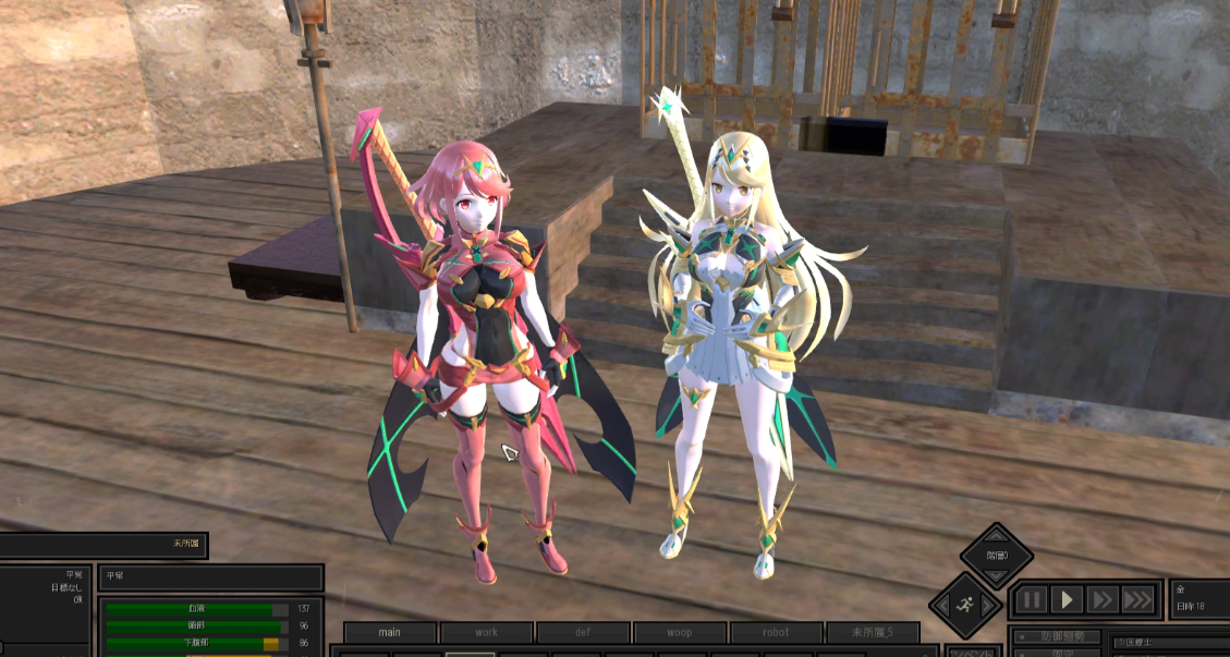 おすすめMOD紹介【kenshi】ゼノブレイド2のパイラ＆ミスラと衣装を追加するMOD「Xenoblade 2: Pyra & Mythra ...