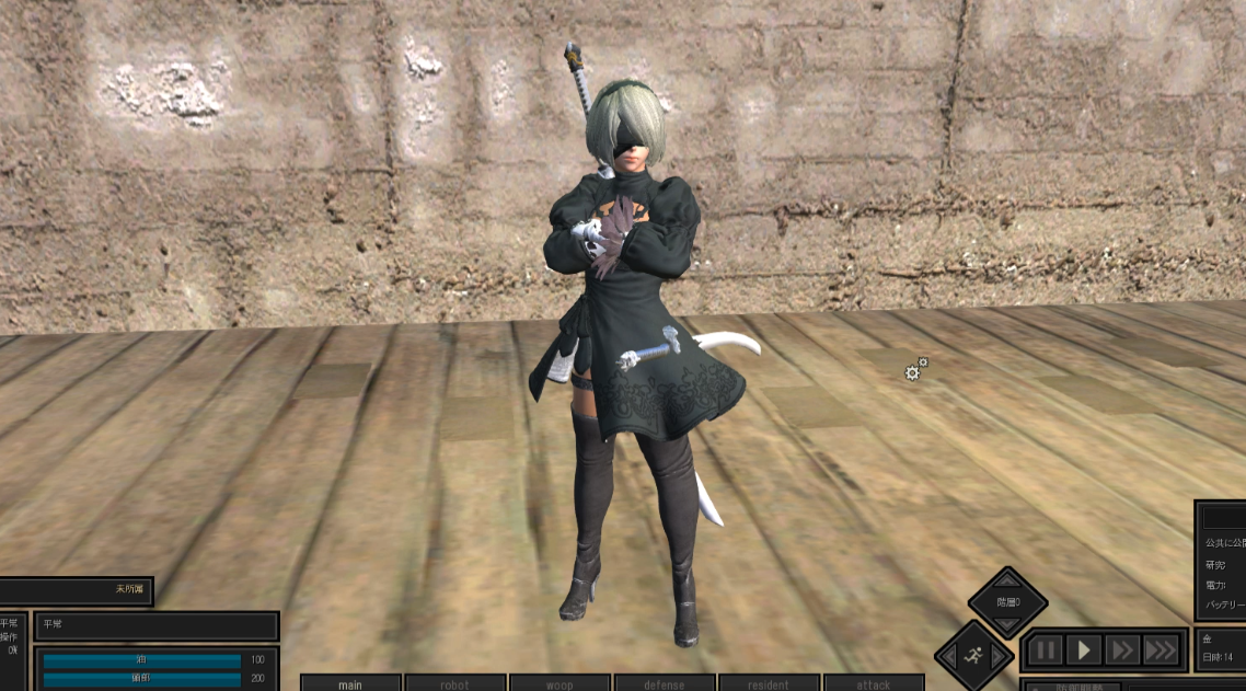 おすすめMOD紹介【kenshi】2Bと衣装を追加するMOD「2B UNMASKED!」 | SteamGame MOD案内所