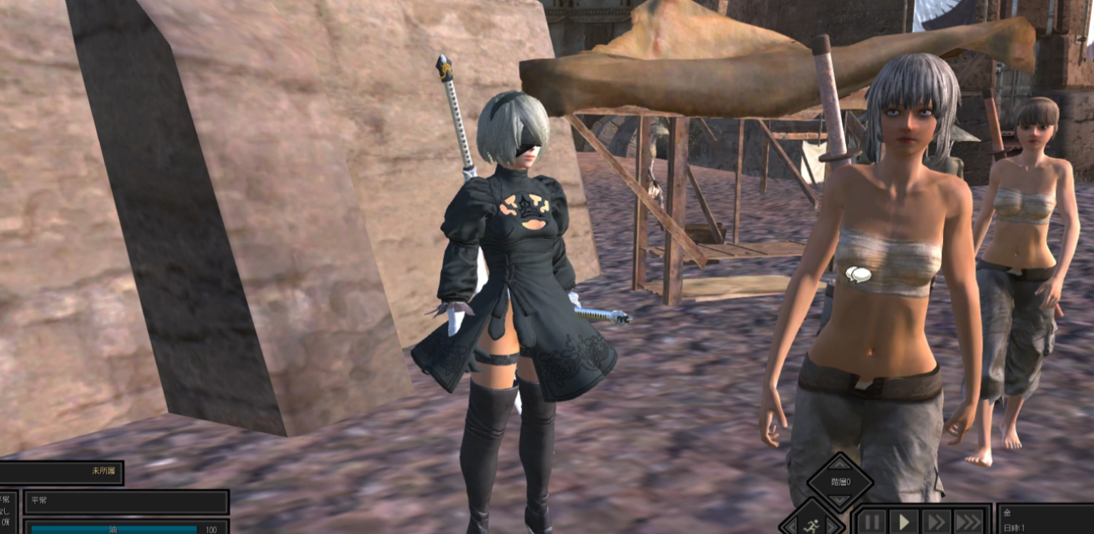 おすすめMOD紹介【kenshi】2Bと衣装を追加するMOD「2B UNMASKED!」 | SteamGame MOD案内所